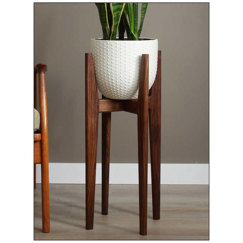 Walnut Plant Stand Handmade - Etsy