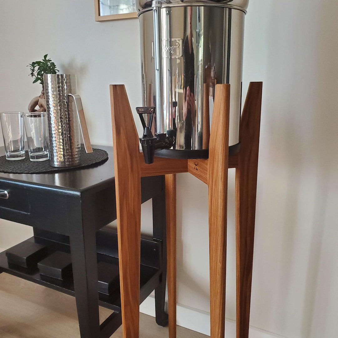 Berkey and Boroux Water Filter Stand Floor Model Solid Hardwood ...