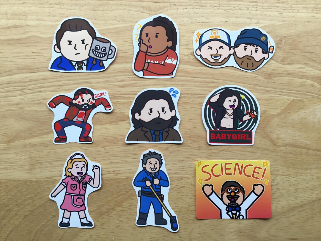 Alan Wake/ Control Inspired Stickers- (set or Individual) - Etsy