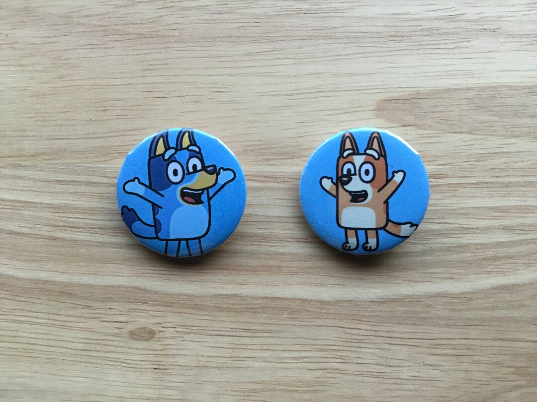 Bluey Inspired 32mm Badges Individual or Set - Etsy