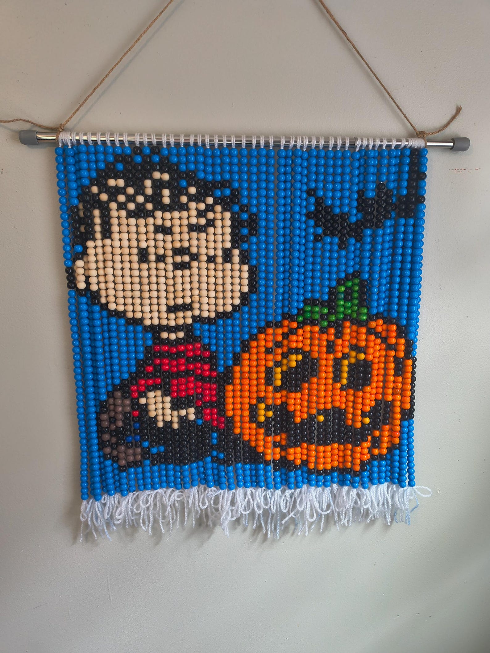 Linus and the Great Pumpkin Halloween Wall Hanging Made From Wooden ...