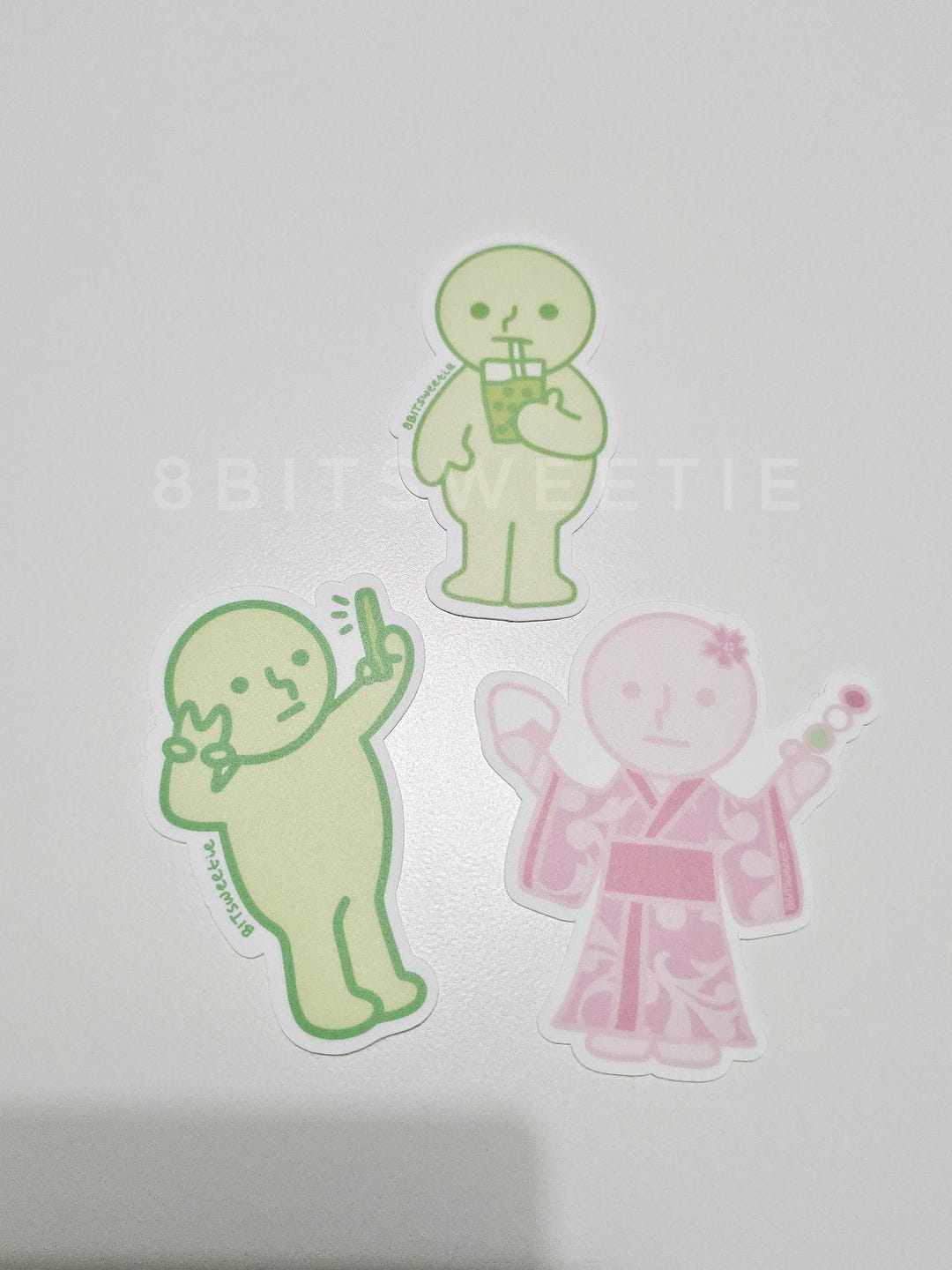 Green Guy Trinket Blind Box Figure Sticker - Etsy