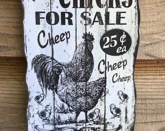 Chicken signs | Etsy