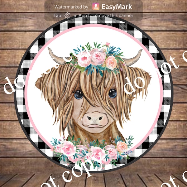 Cow Signs for Wreaths - Etsy