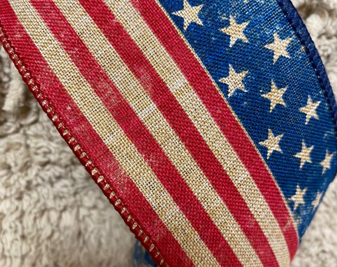 Patriotic Ribbon Wreath Attachment Wreath Ribbon Wreath Decor - Etsy