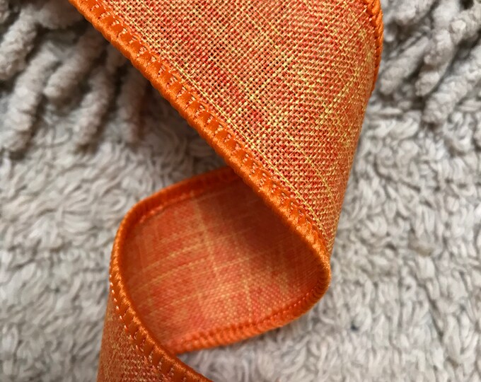 Denim Ribbon Fall Ribbon Canvas Ribbon Pumpkin Ribbon Wreath Supplies ...