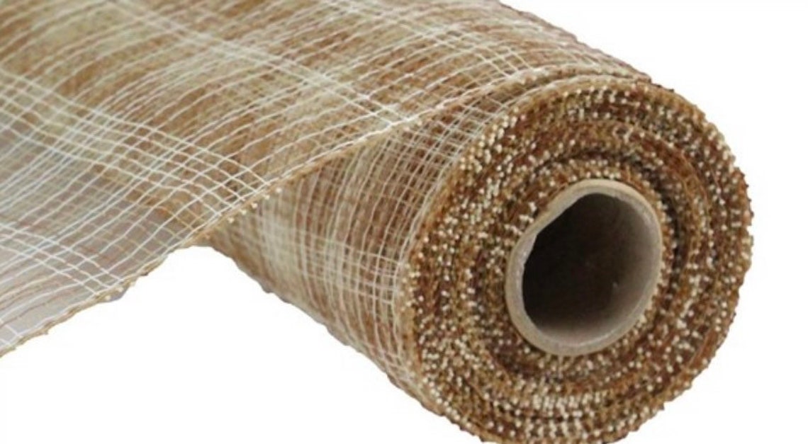 Plaid Mesh Deco Mesh Roll Mesh Wreath Supplies Craft Supplies - Etsy