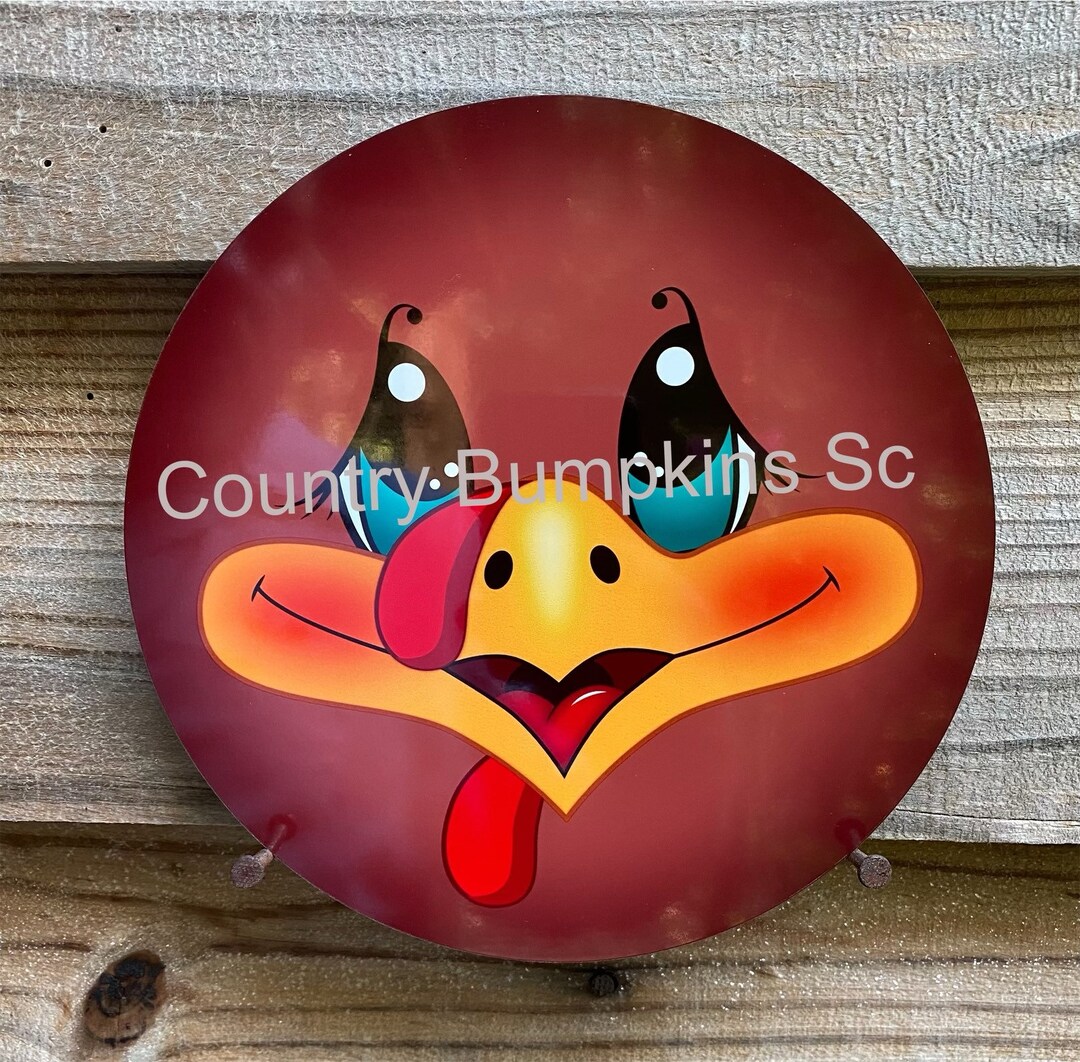 Turkey Sign Farmhouse Decor Wreath Sign Wreath Attachment Wreath ...