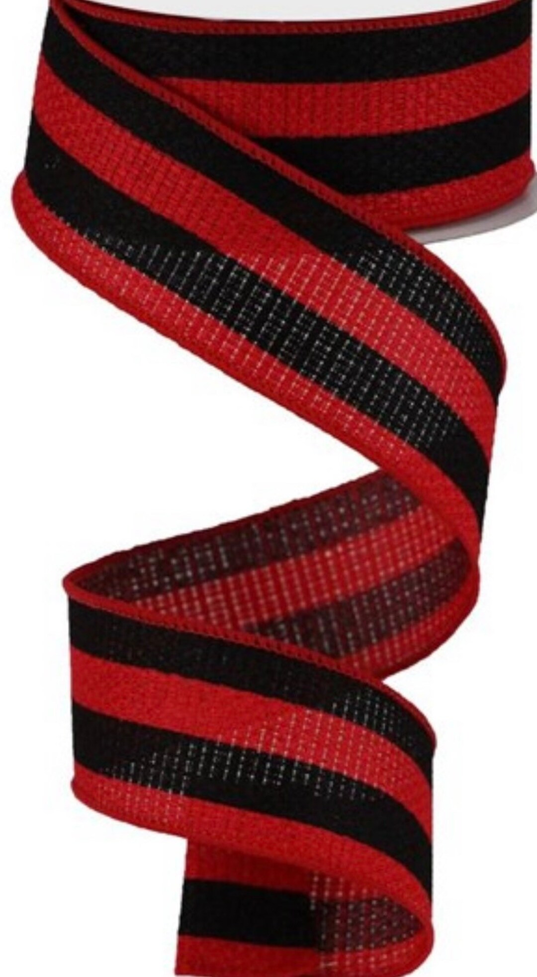 Fireman Ribbon Red Line Ribbon Wreath Ribbon Wreath Supplies Craft ...