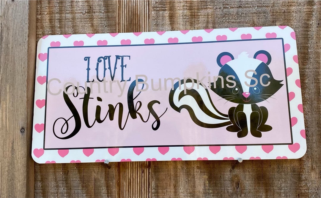 Love Stinks Sign Decor Wreath Sign Wreath Attachment Wreath Supplies ...