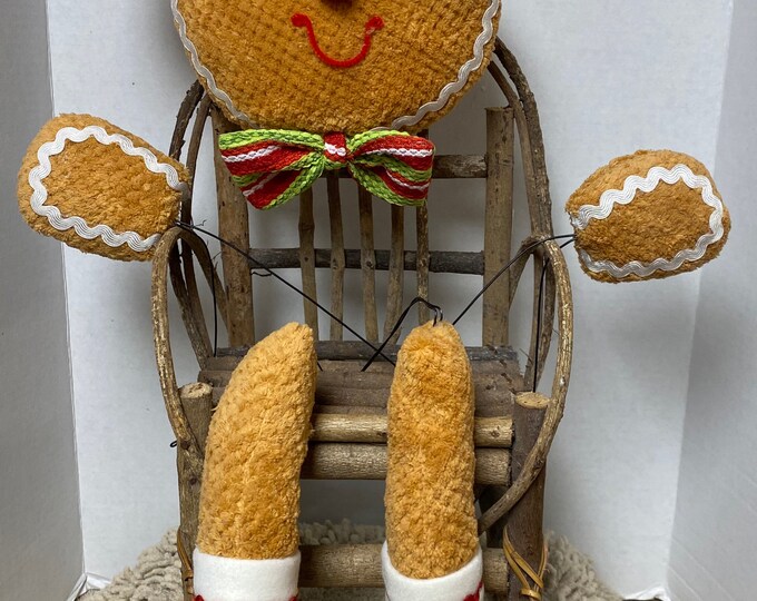 Gingerbread Wreath Kit Wreath Kit Wreath Attachment Wreath Decor Wreath ...