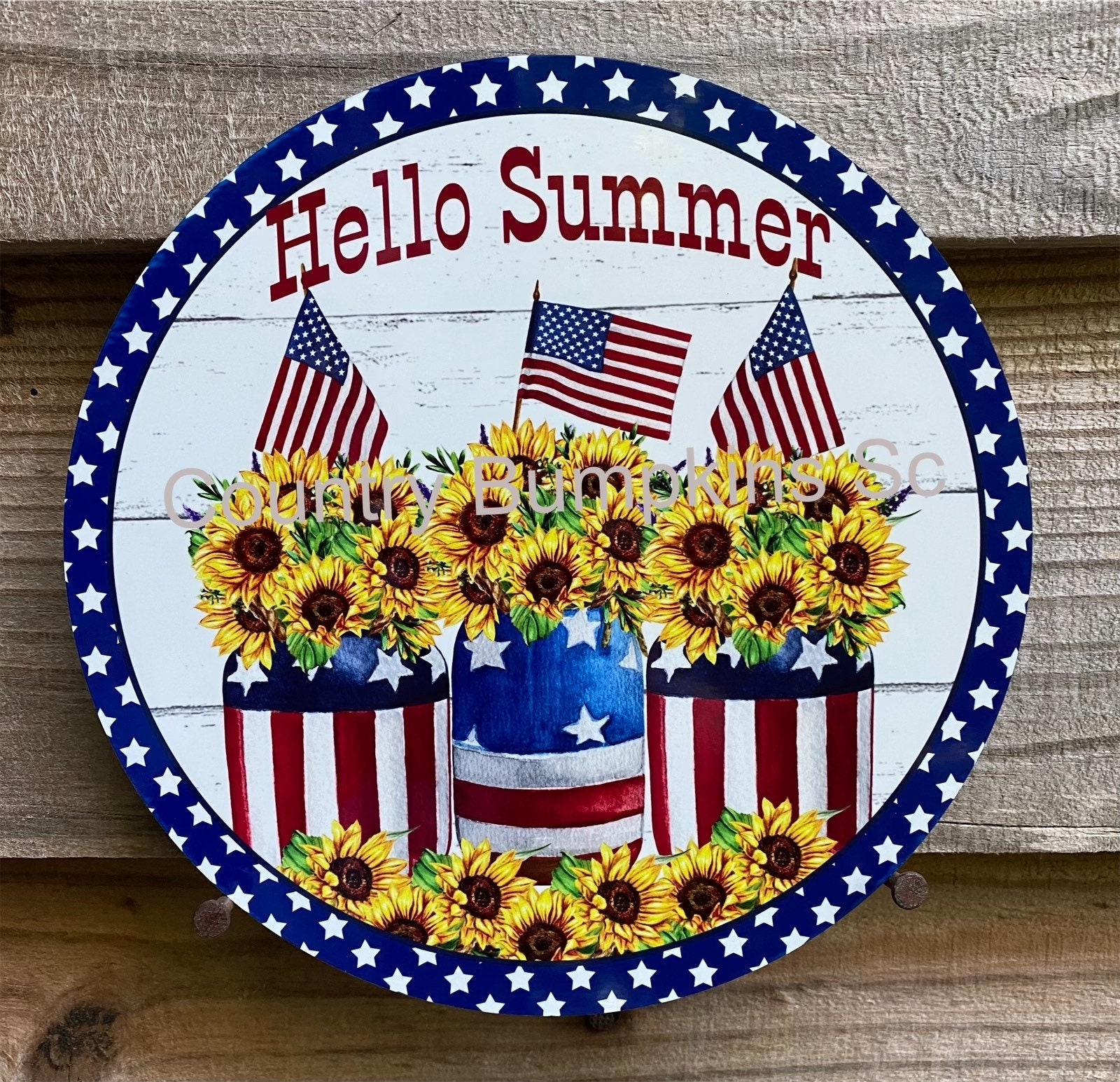 Hello Summer sign farmhouse decor wreath sign wreath - Etsy.de