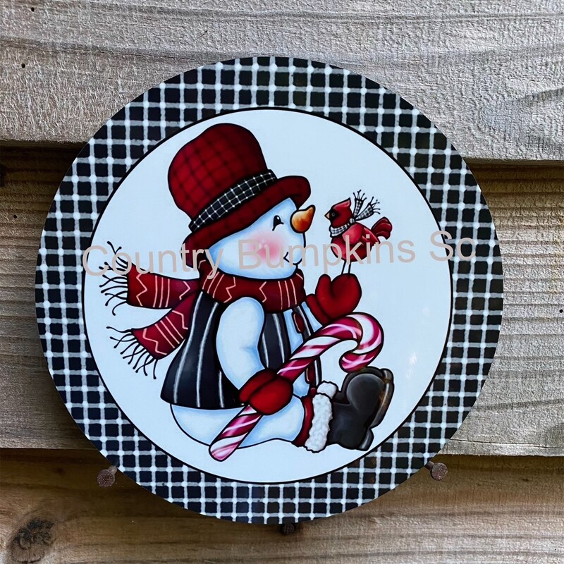 Snowman Sign - Etsy