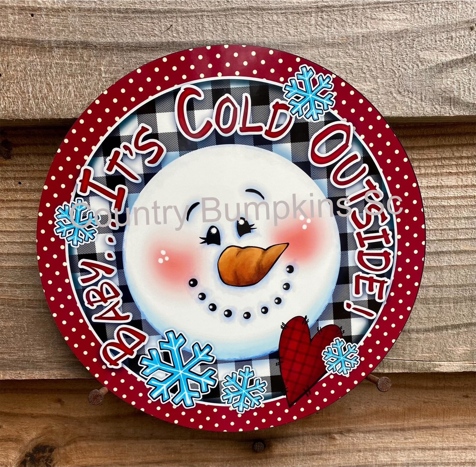 Baby Its Cold Outside Sign Farmhouse Decor Wreath Sign Wreath - Etsy