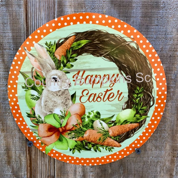 Easter Wreath Sign - Etsy