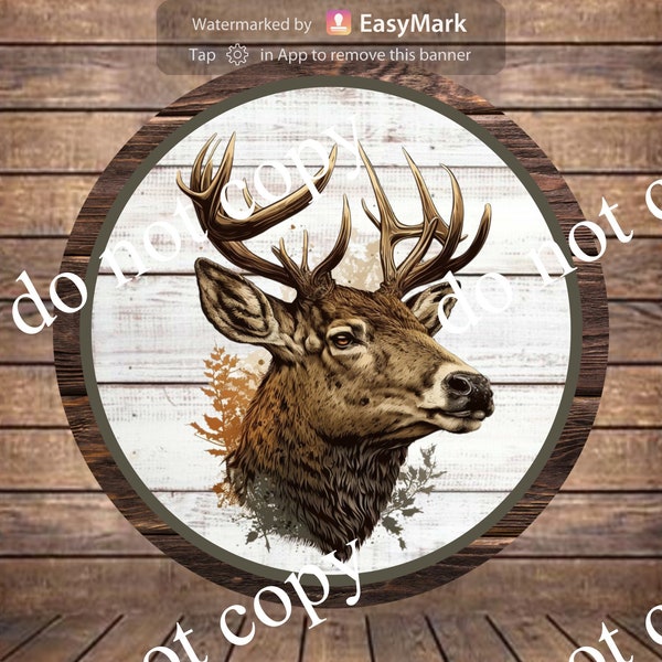 Deer Sign - Etsy