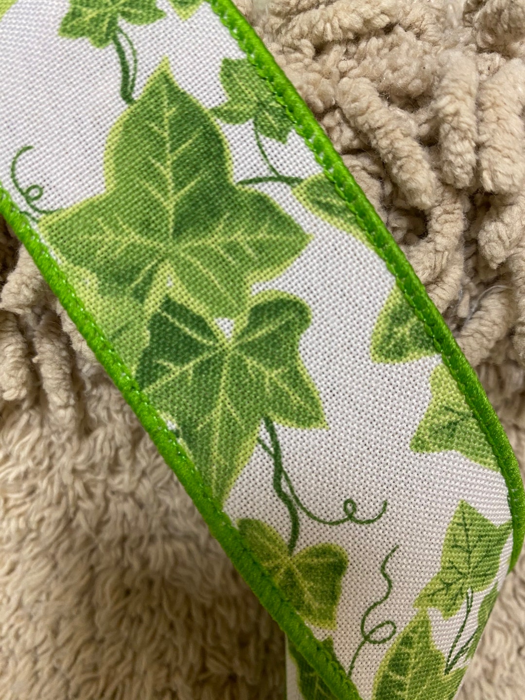 Spring Ribbon Greenery Ribbon Wreath Ribbon Wreath Supplies Wreath ...