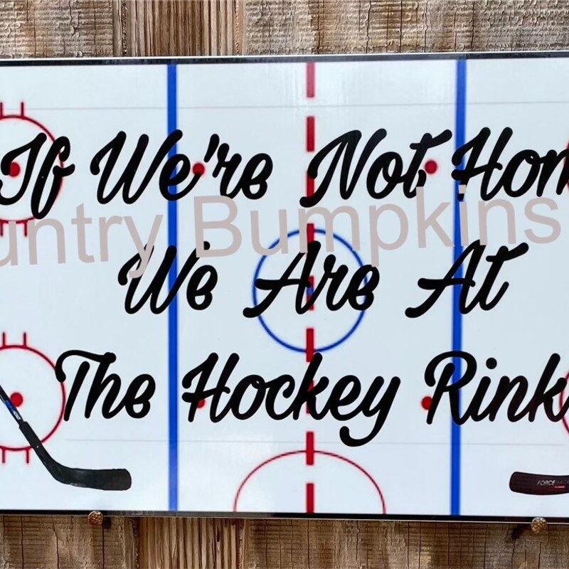 Hockey Signs - Etsy