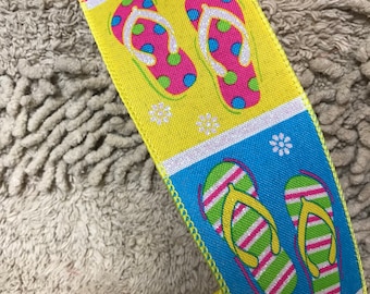 Coffee Cup Ribbon Summer Ribbon Wreath Ribbon Wreath Supplies Craft ...