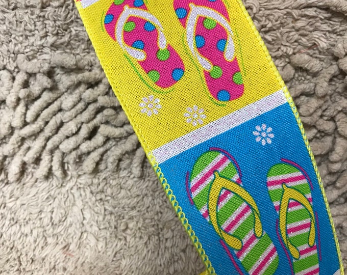 Coffee Cup Ribbon Summer Ribbon Wreath Ribbon Wreath Supplies Craft ...