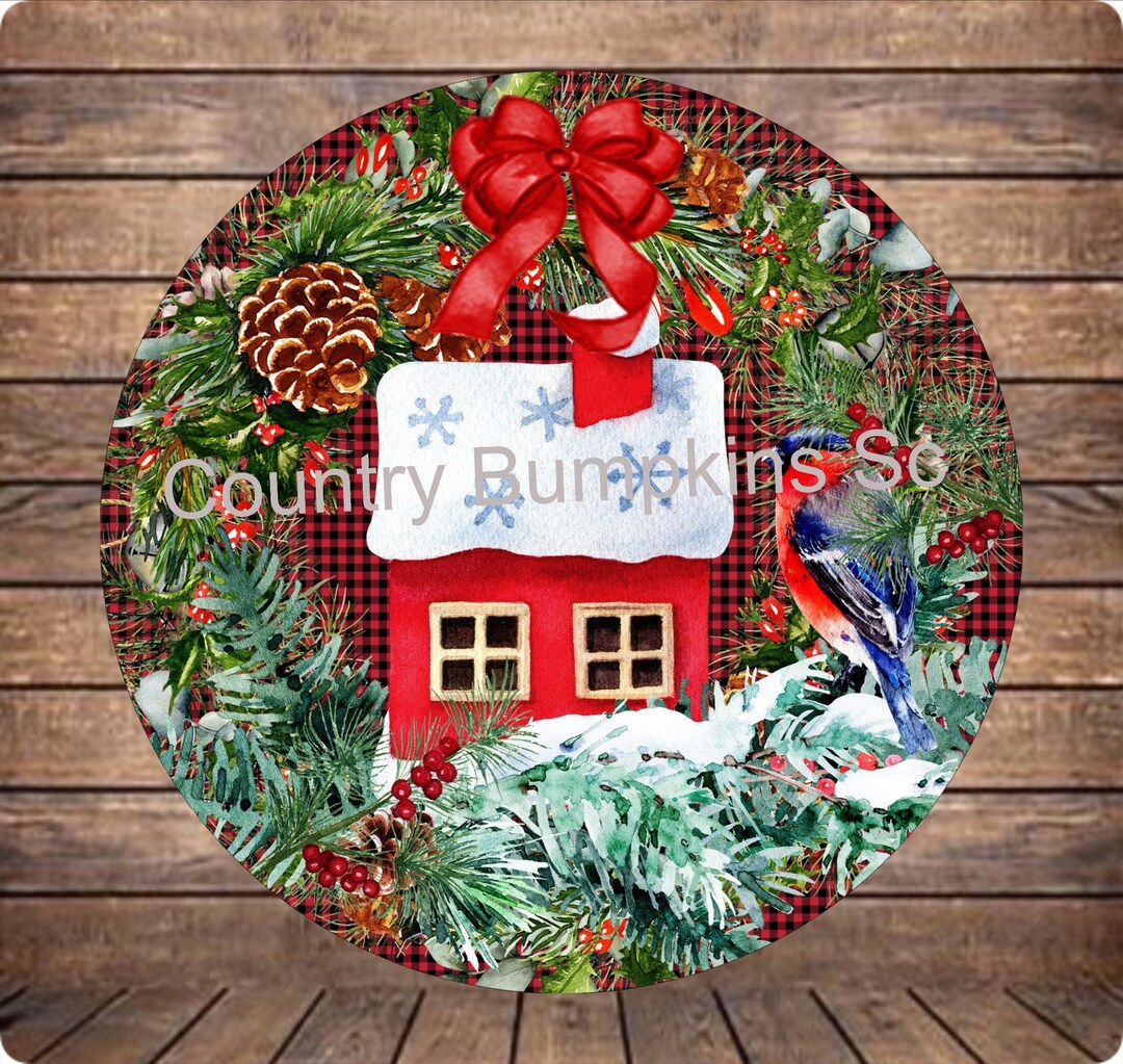 Vinyl Decal Wreath Decal Wreath Attachment Wreath Supplies Craft ...