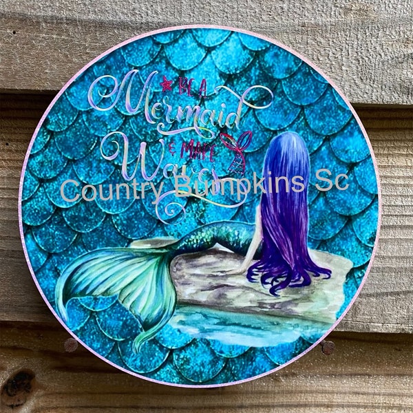 Mermaid Wreath - Etsy