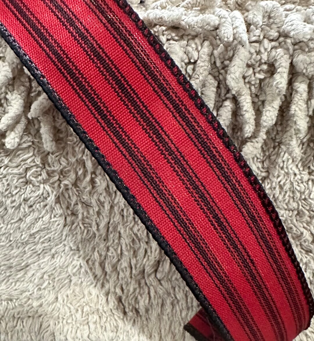 Fireman Ribbon Red Line Ribbon Wreath Ribbon Wreath Supplies Craft ...