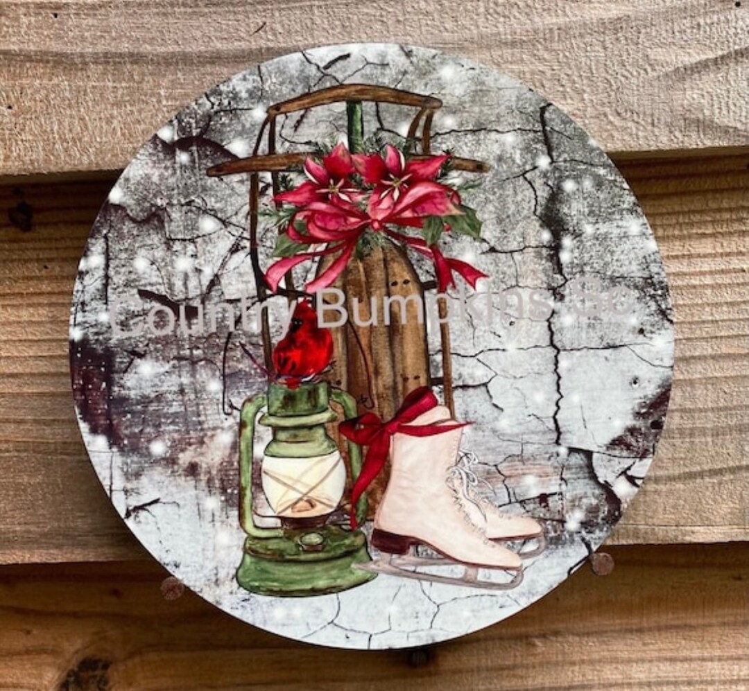 Vinyl Decal Wreath Decal Wreath Attachment Wreath Supplies Craft ...