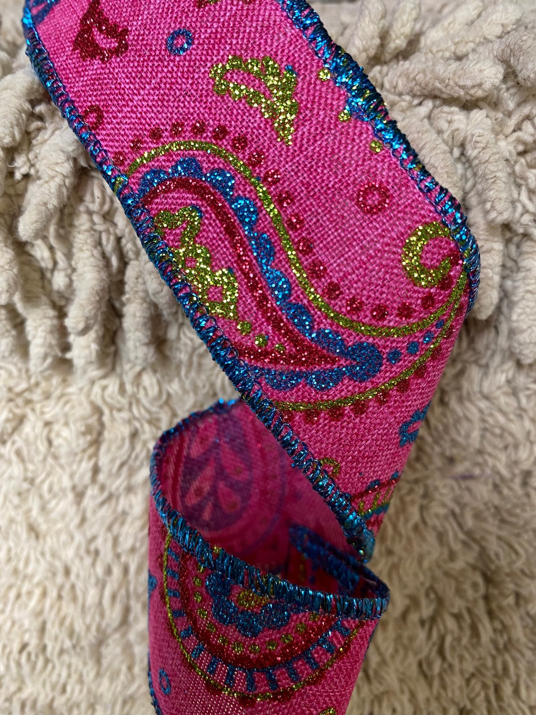 Spring Ribbon Ribbon Summer Ribbon Wreath Ribbon Wreath Supplies ...