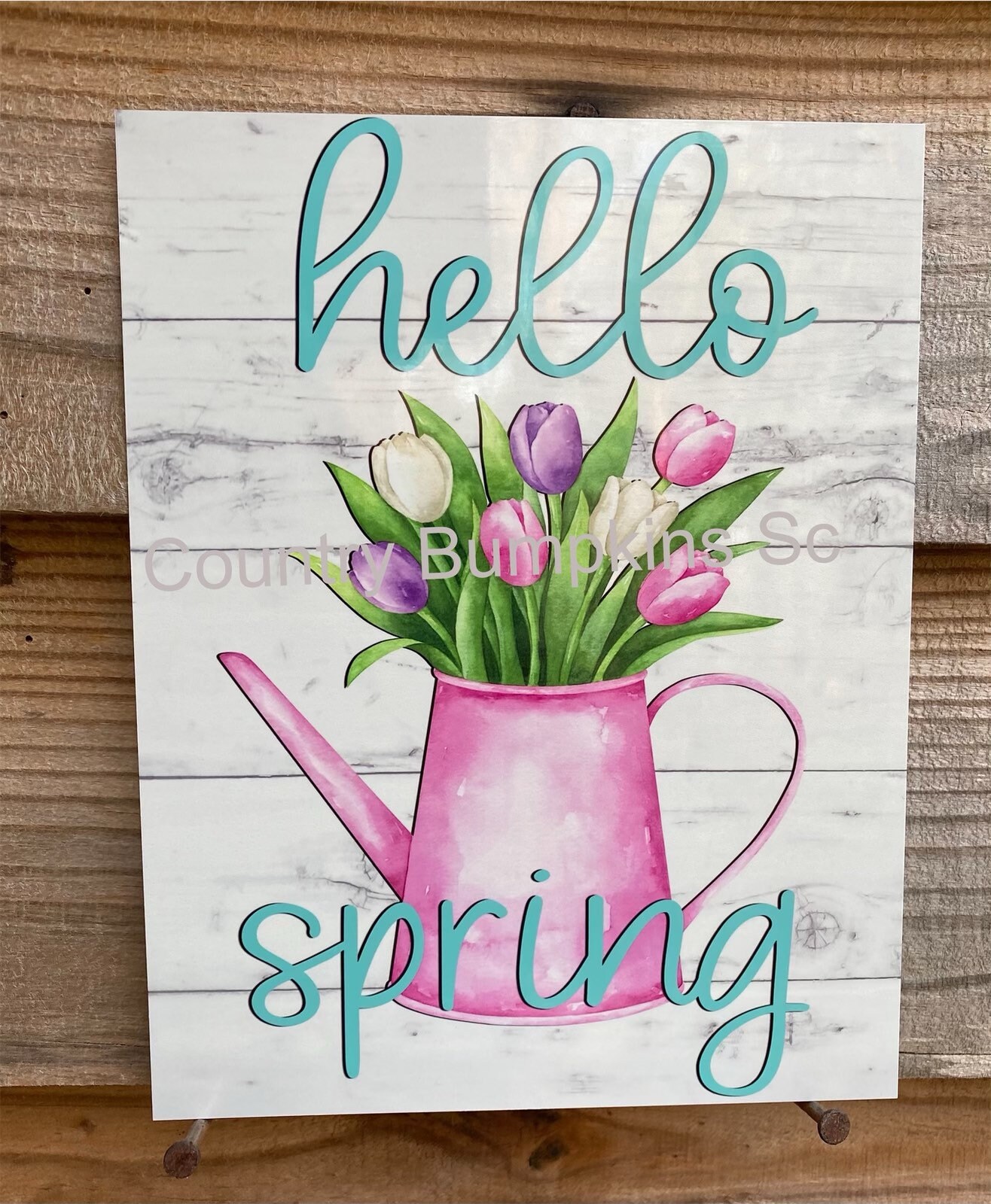Hello Spring Sign Decor Wreath Sign Wreath Attachment Wreath - Etsy