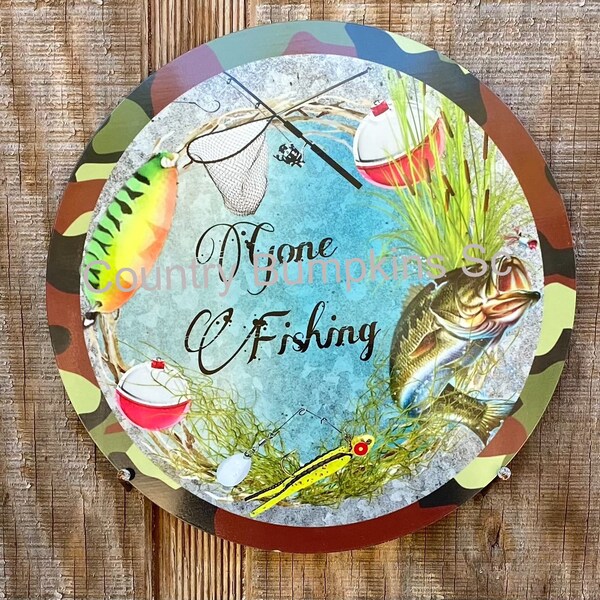 Gone Fishing Sign - Etsy