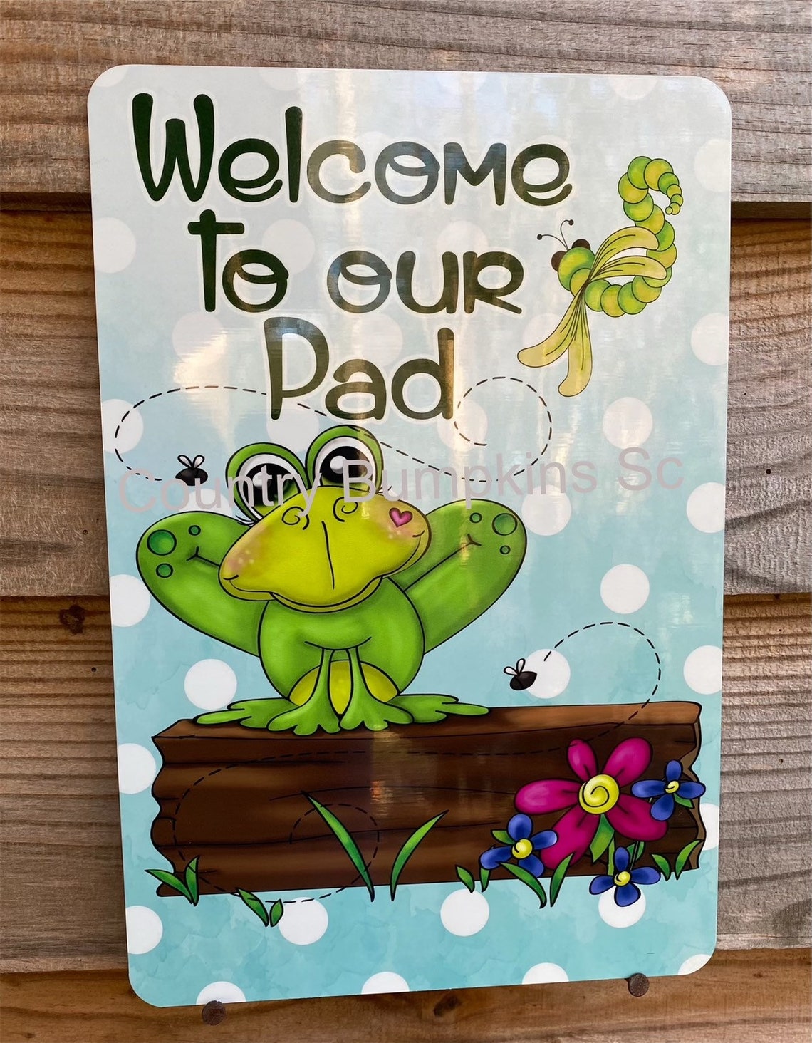 Welcome to Our Pad Decor Wreath Sign Wreath Attachment Wreath - Etsy UK