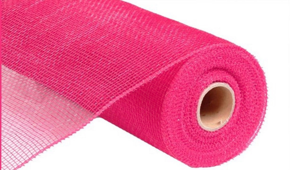 Pink Mesh Deco Mesh Roll Mesh Wreath Supplies Craft Supplies - Etsy