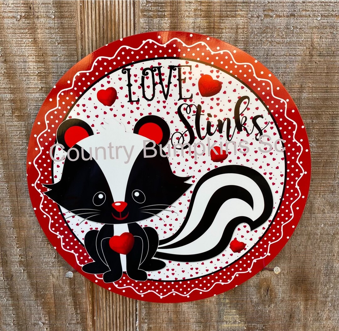 Love Stinks Sign Farmhouse Decor Wreath Sign Wreath Attachment Wreath ...
