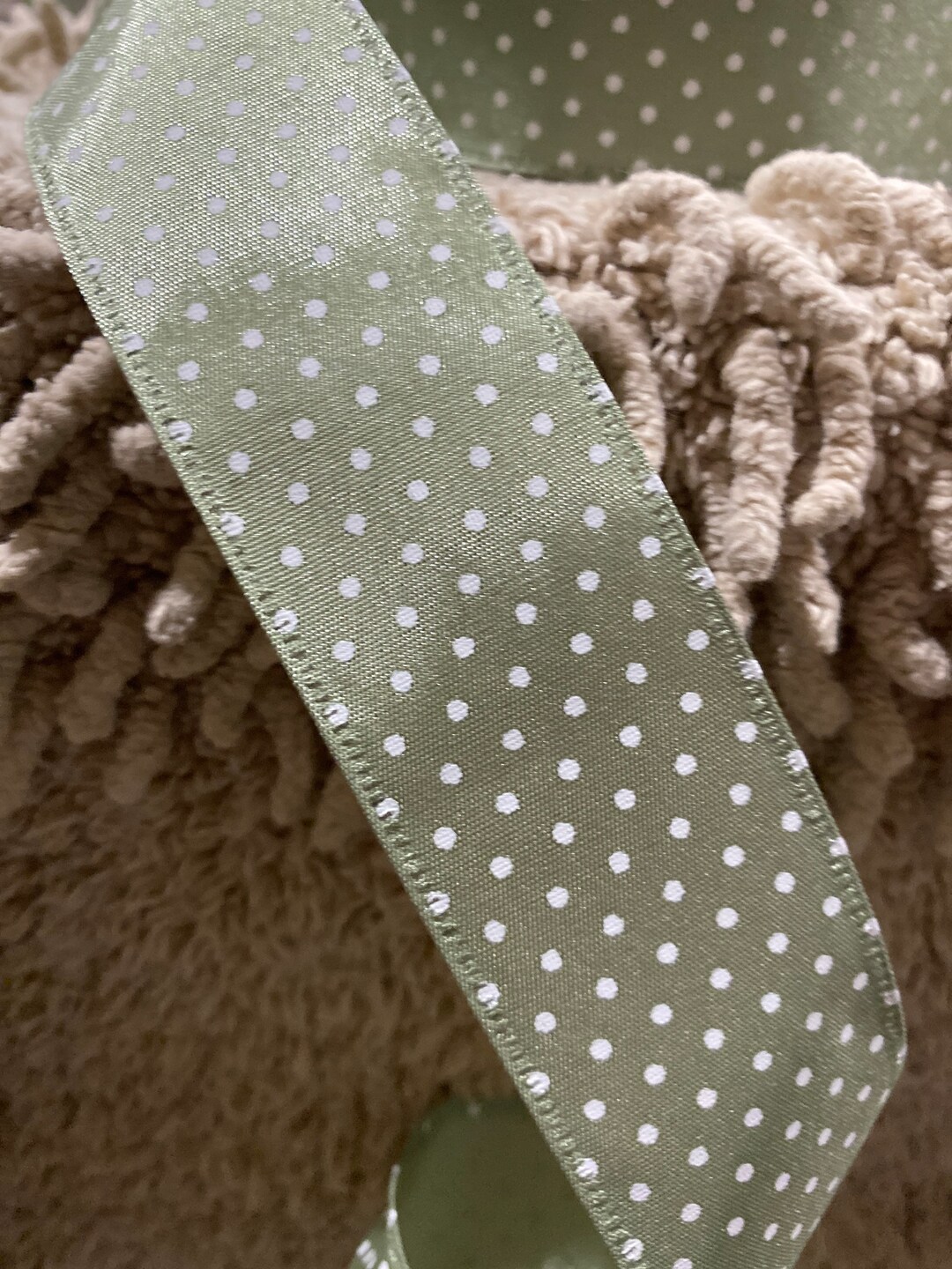 Micro Dot Ribbon Polka Dot Ribbon Wreath Ribbon Wreath Supplies Craft ...