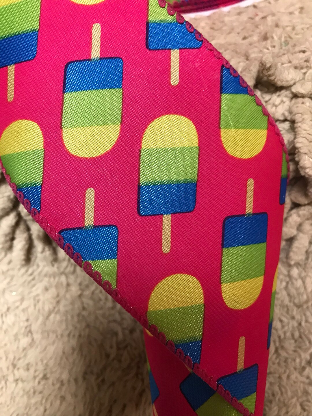 Spring Ribbon Ribbon Summer Ribbon Wreath Ribbon Wreath Supplies Ribbon ...