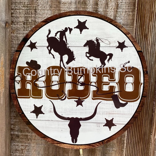 Rodeo Signs - Etsy