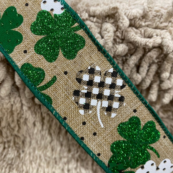 Shamrock Ribbon - Etsy
