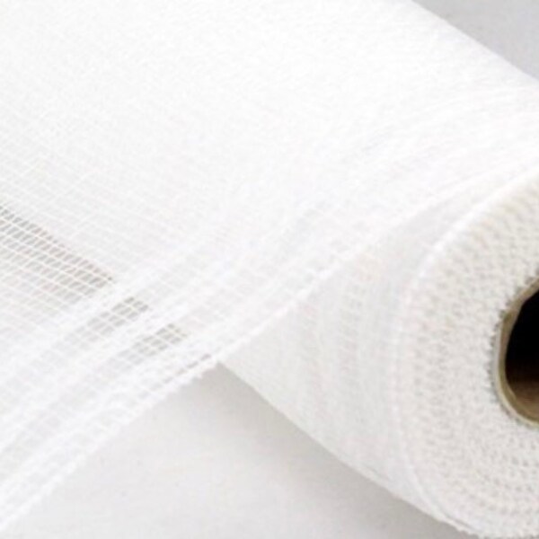 White Deco Mesh - Etsy