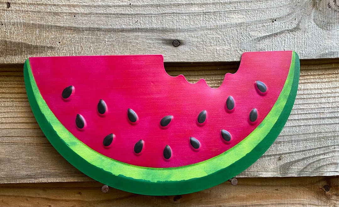 Watermelon Sign Wreath Attachment Wreath Decor Wreath Supplies Craft ...