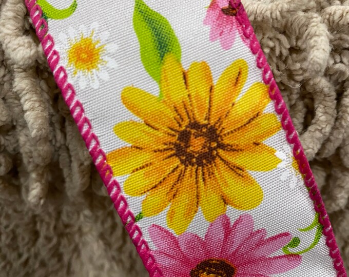 Spring Ribbon Ribbon Summer Ribbon Wreath Ribbon Wreath Supplies Ribbon ...