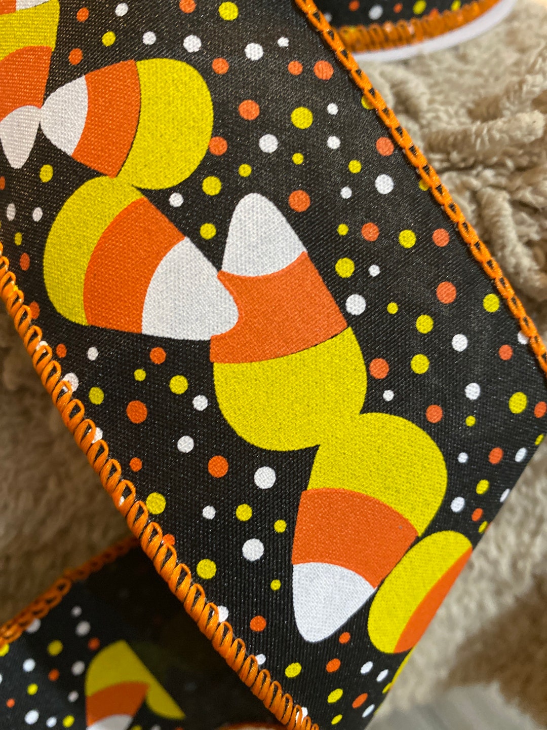 Halloween Ribbon, Fall Ribbon, Wreath Ribbon,wreath Supplies, Craft ...