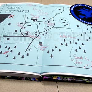 Camp Nightwing Replica Map Fear Street Trilogy - Etsy