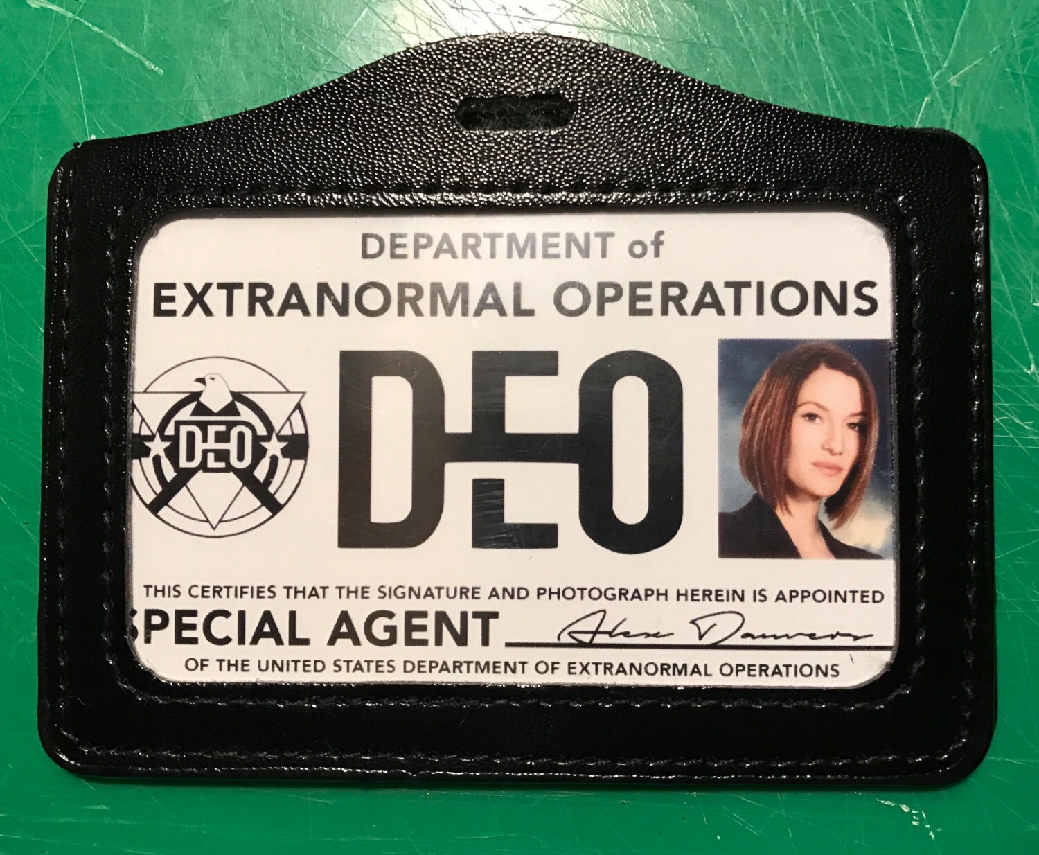 Replica Alex Danvers Deo Badge Supergirl Etsy