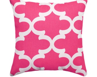 Hot pink pillow | Etsy