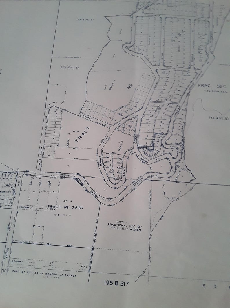 1940's THOMAS GUIDE Vintage Black Books Real Estate Maps Pasadena La ...