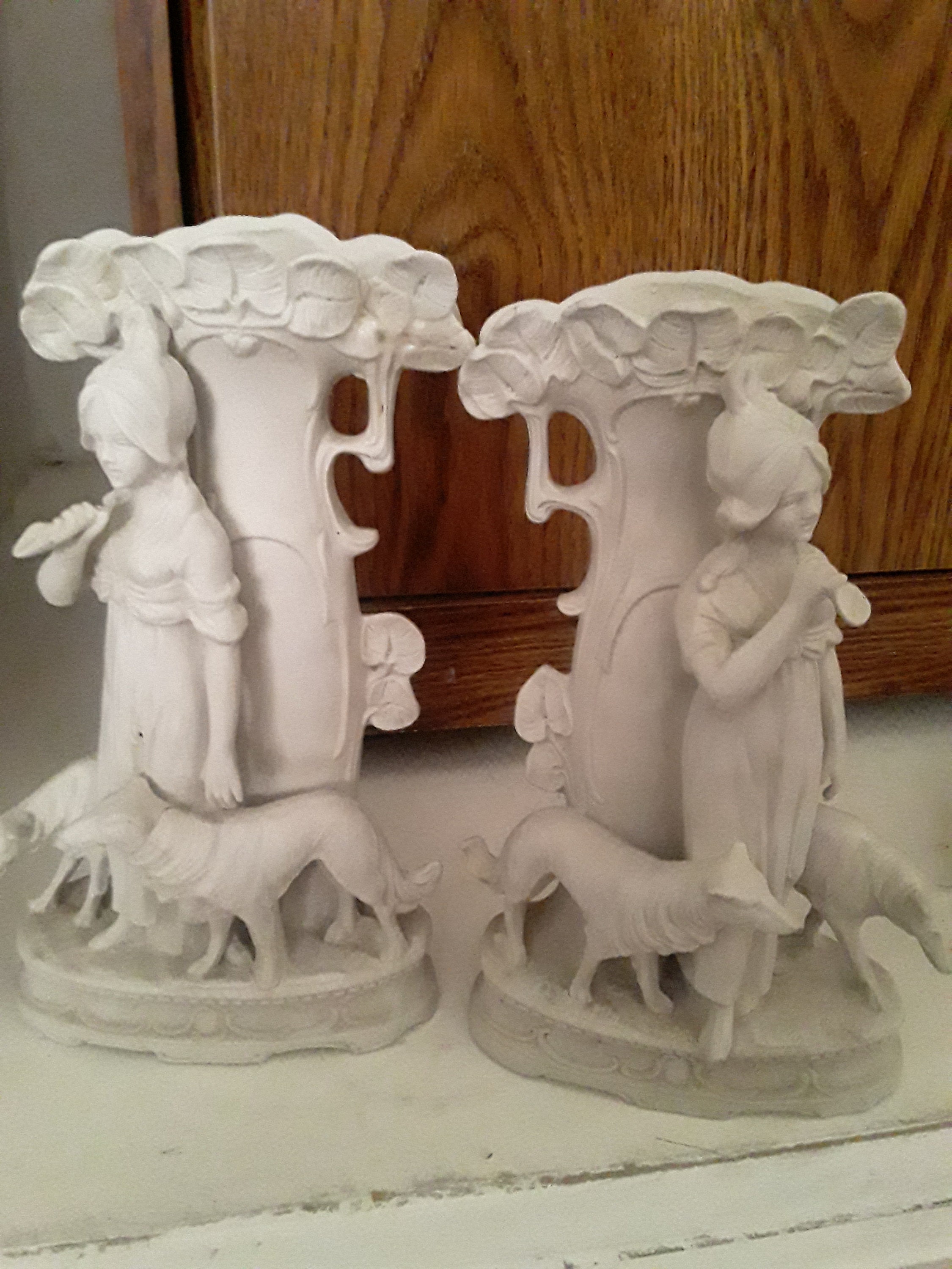 German Porcelain Candlesticks Pair - Etsy German Porcelain Candlesticks Pair - Etsy