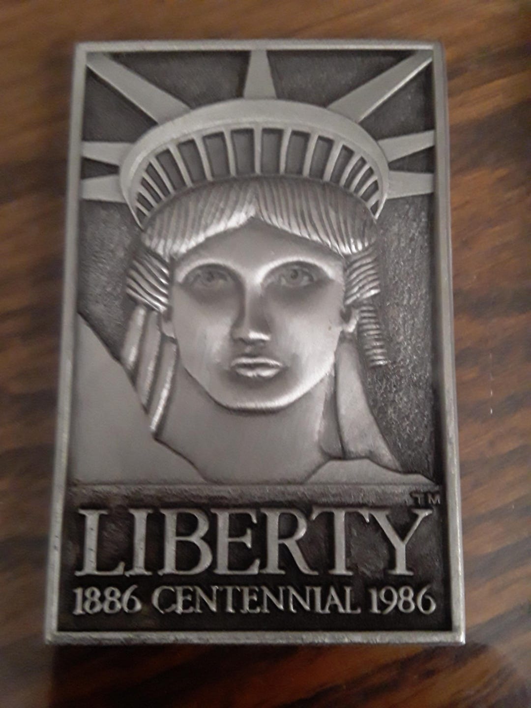 Pewter Statue of Liberty Paper Weight - Etsy