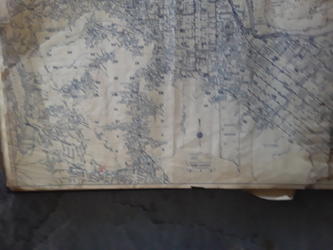 1940's THOMAS GUIDE Vintage Black Books Real Estate Maps Pasadena La ...