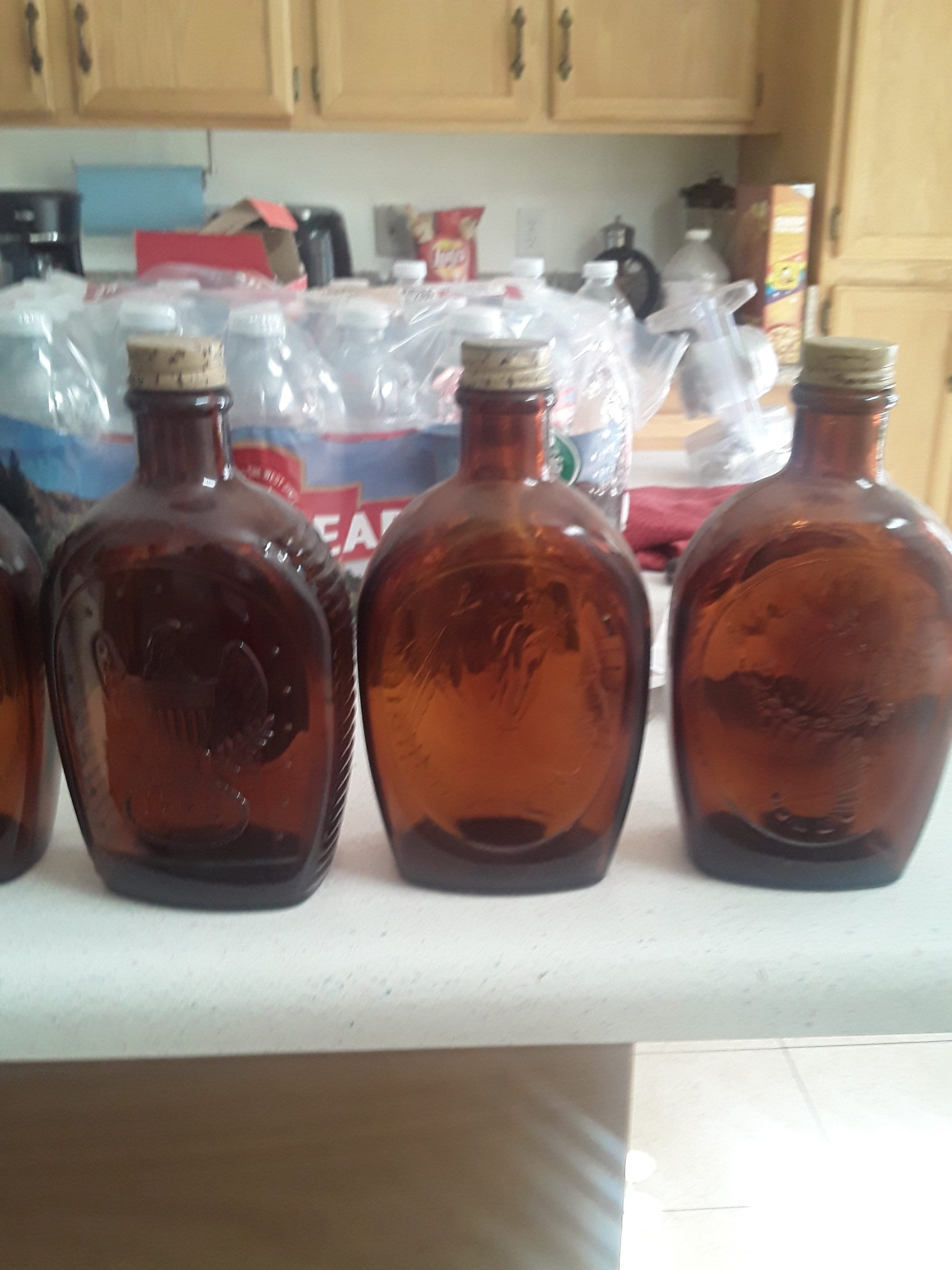 12 Log Cabin Bottles 1976 - Etsy